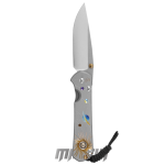 Chris Reeve Large Sebenza 31 Solar System 太陽系 w/Pyrite MagnaCut鋼 鑲嵌黃鐵礦 ...